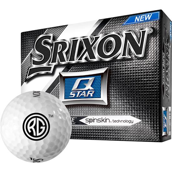 Srixon Q-Star Golf Balls with Revolution Golf Logo Golfballs.com