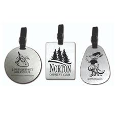 Custom Golf Bag Tags – Plastic & Metal – Golfballs.com