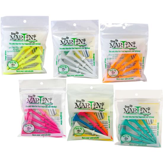 Martini Step Up Tees - 3 1/4 Inch - 5 CT Golfballs.com