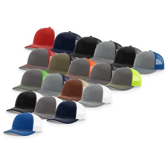 Richardson Men's R112 Trucker Snapback Hat Golfballs.com