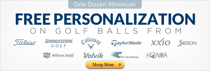 Personalized and Custom Logo Golf Balls - Golf Clubs, Shoes and Shirts ...