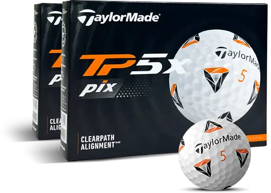 TaylorMade TP5 Golf Balls Now 2 for $90 - Golfballs.com